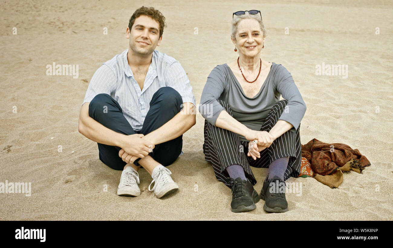 BE HAPPY! (THE MUSICAL), from left: Billy Cullum, Vicky Pena, 2019 ...