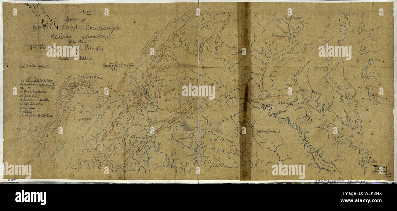 183 Map of Royal Land Companys railroad narrow gauge from their ...