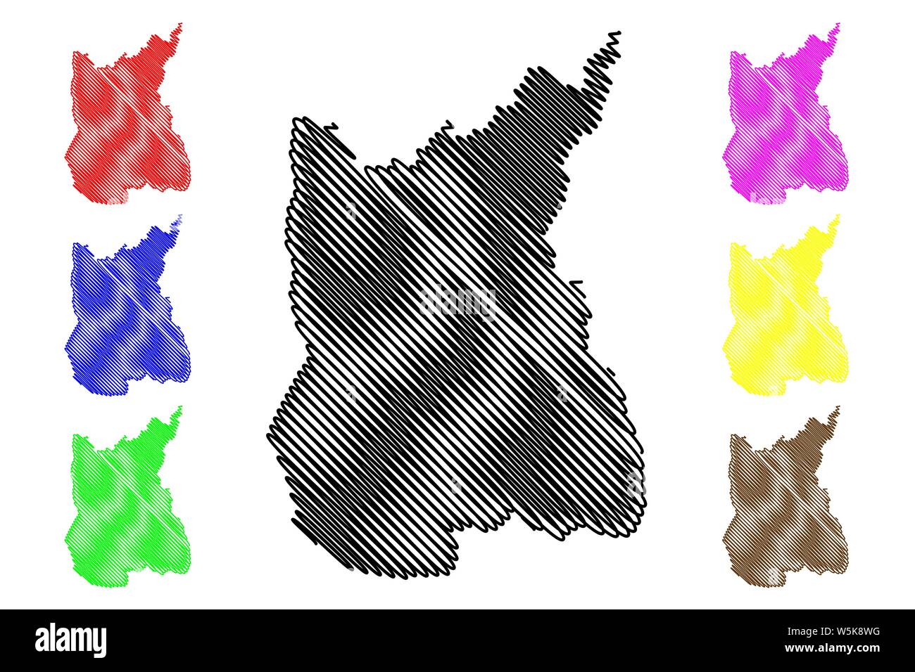 Ratanakiri Province (Kingdom of Cambodia, Kampuchea, Provinces of ...