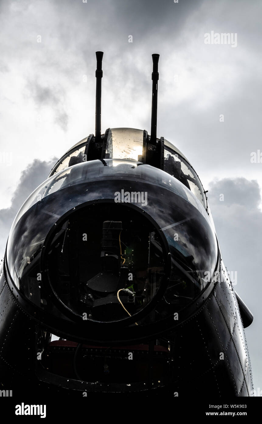 Lancaster bomber nose hi-res stock photography and images - Alamy