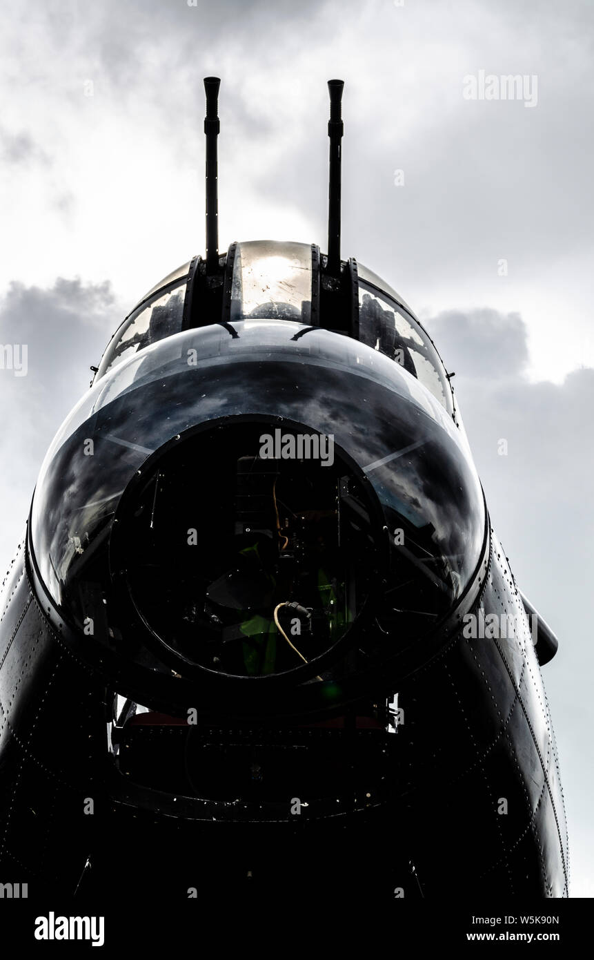 Lancaster bomber nose hi-res stock photography and images - Alamy