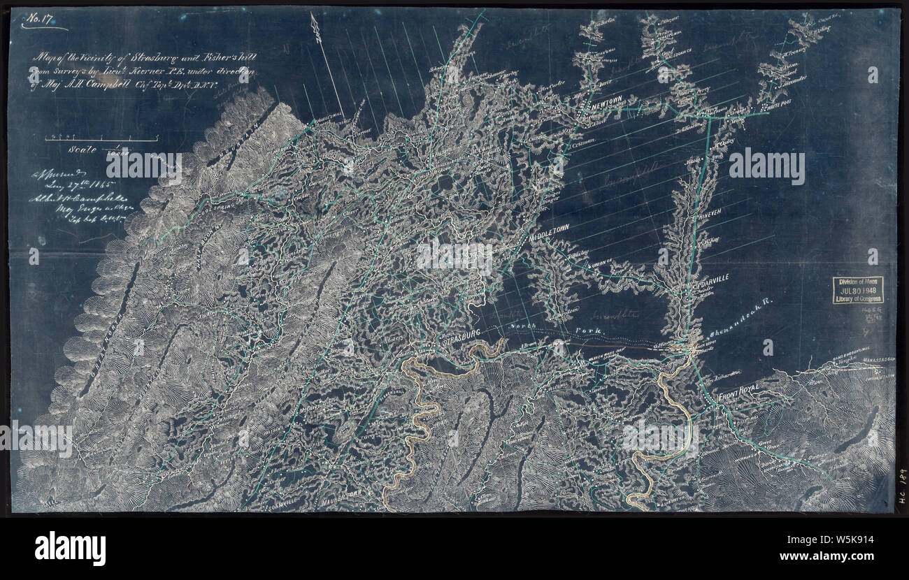Map of strasburg hi-res stock photography and images - Alamy