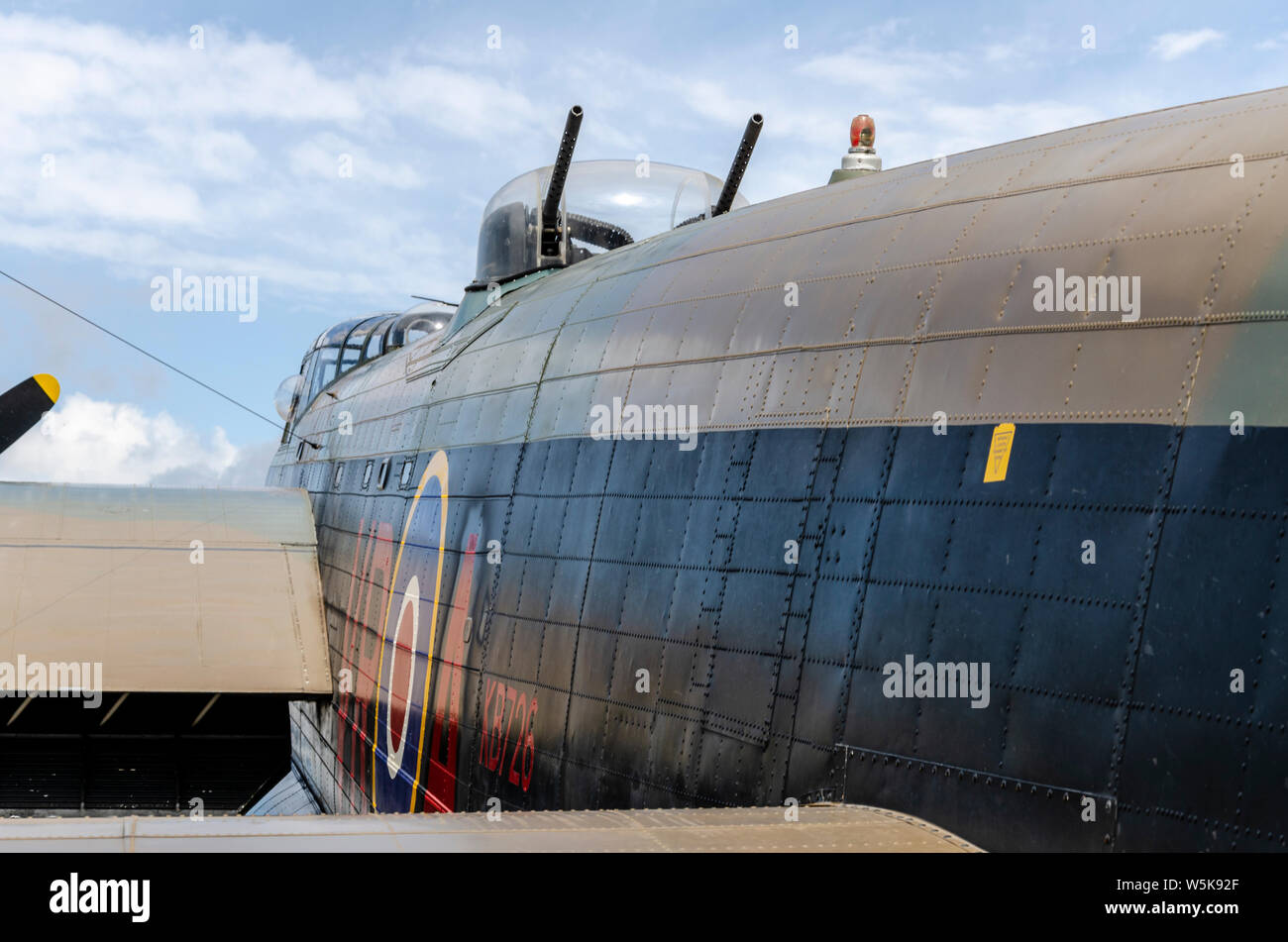 Canadian Warplane Heritage Museum Avro Lancaster FM213, known as the ...