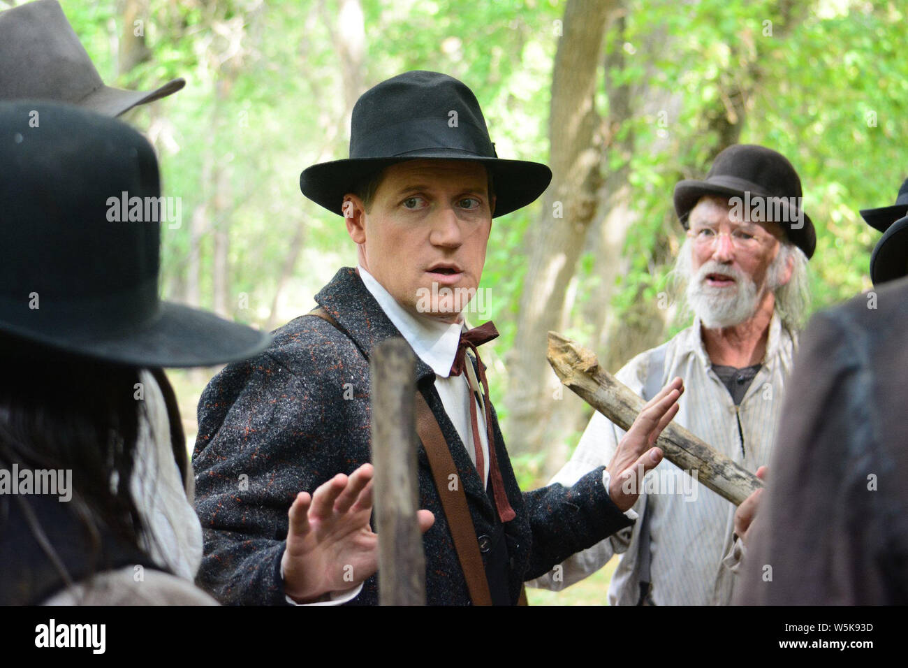 THE FIGHTING PREACHER, center: David McConnell, 2019. ©Purdie ...