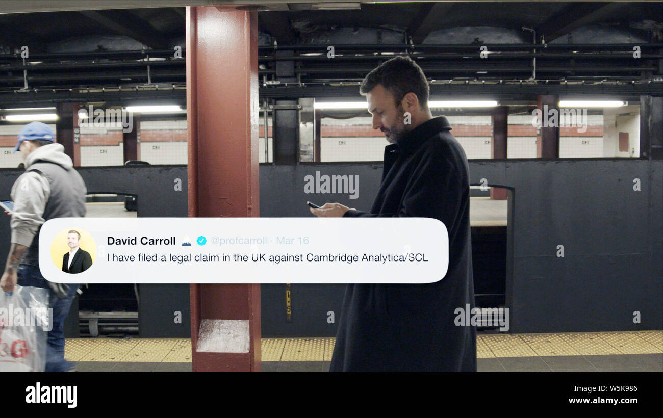 THE GREAT HACK, pictured: David Carroll, 2019. © Netflix / courtesy ...