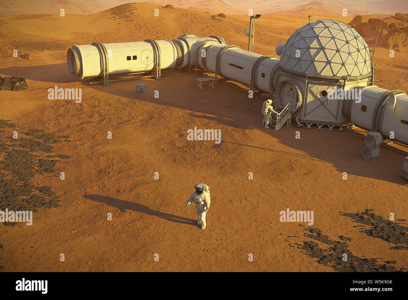 Mars Base High Resolution Stock Photography and Images - Alamy