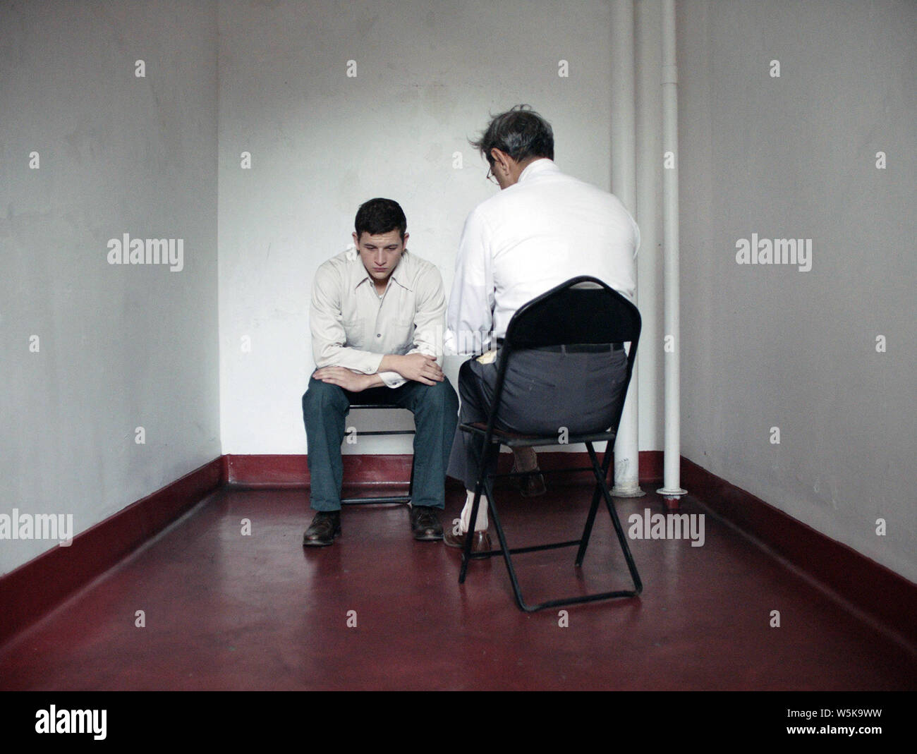 THE MOUNTAIN, from left: Tye Sheridan, Jeff Goldblum, 2018. © Kino ...