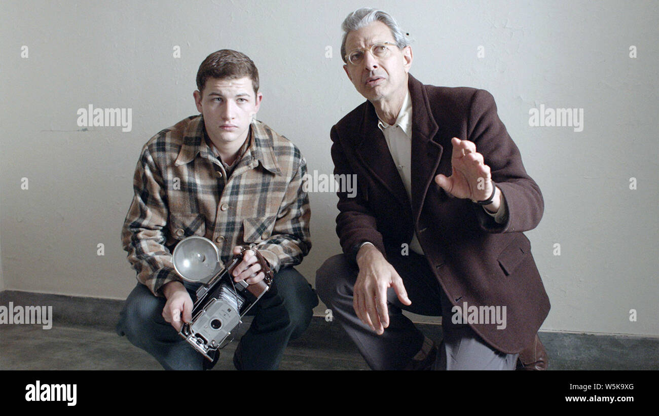 THE MOUNTAIN, from left: Tye Sheridan, Jeff Goldblum, 2018. © Kino ...