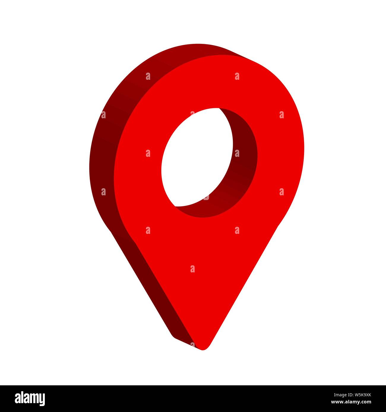 Pin location icon Stock Vector Image & Art - Alamy