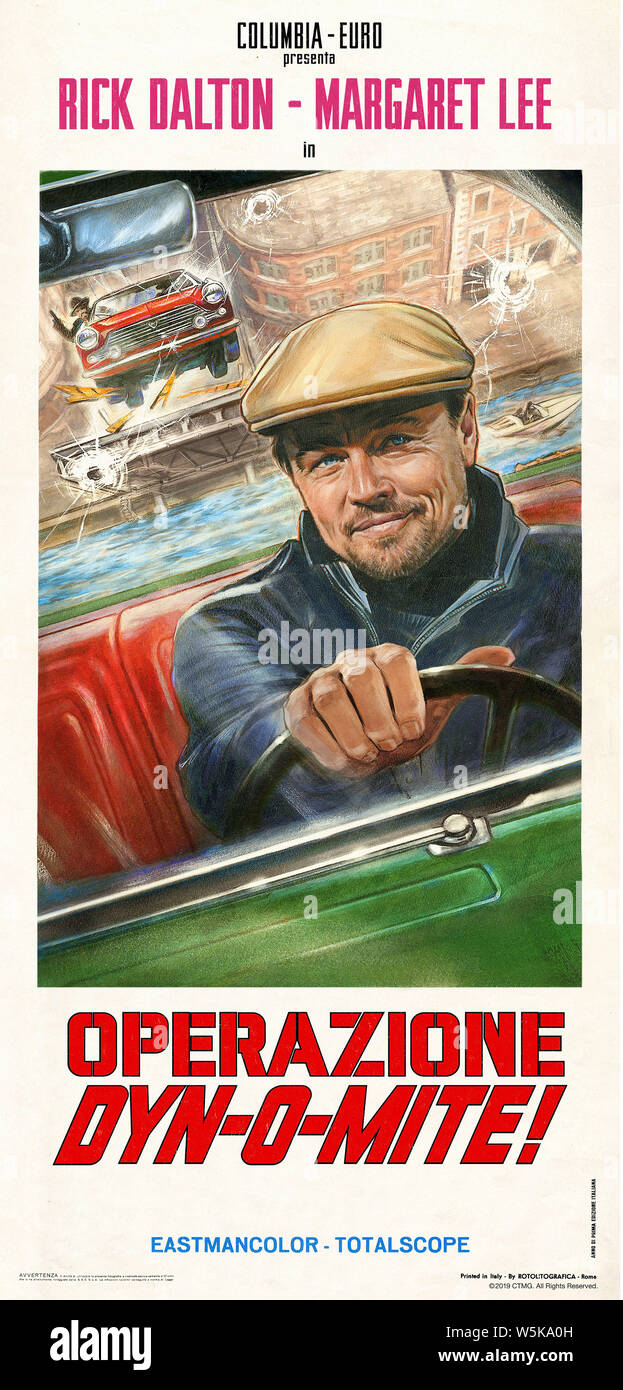 ONCE UPON A TIME IN HOLLYWOOD, (aka OPERAZIONE DYN-O-MITE!, fake poster ...