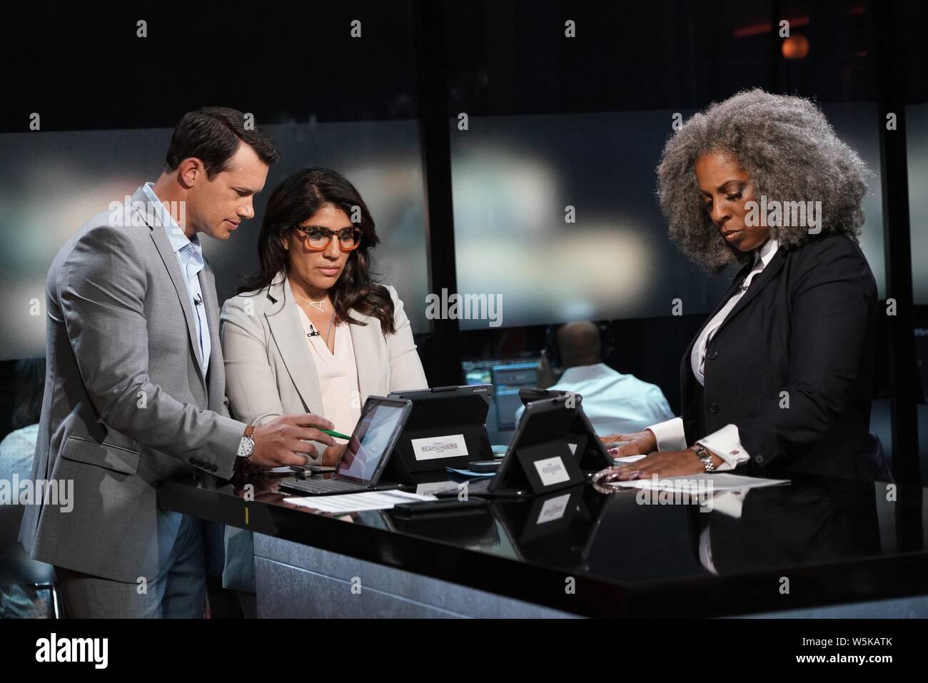 FIRST RESPONDERS LIVE, from left: Experts Ryan Sheaffer, Ana Wilkinson ...