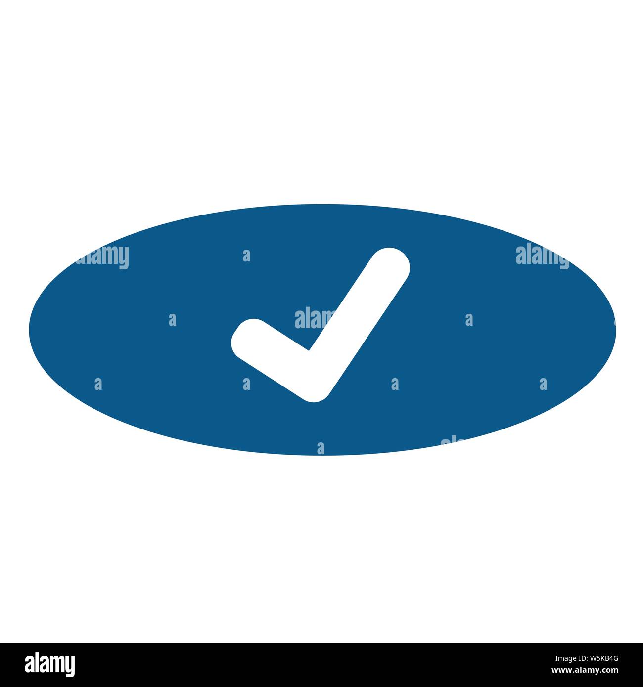 Tick Check Mark Icon Stock Vector Image & Art - Alamy