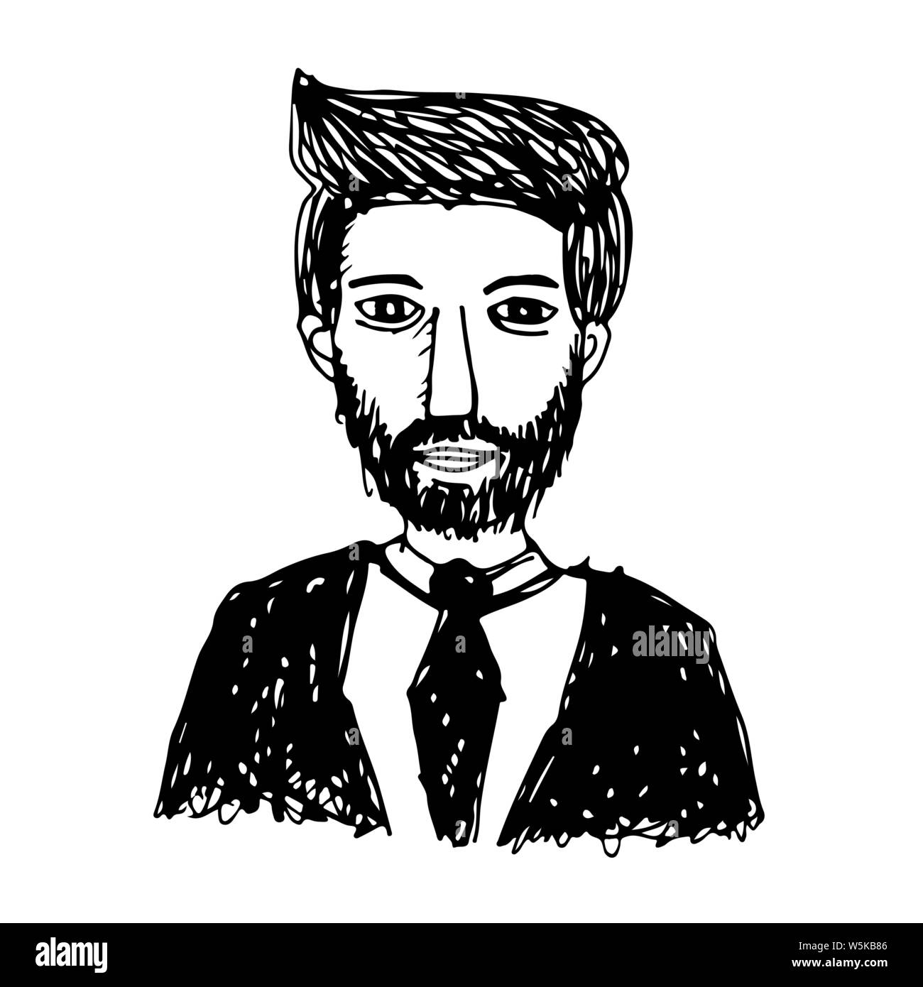 People face hand draw Stock Vector Image & Art - Alamy