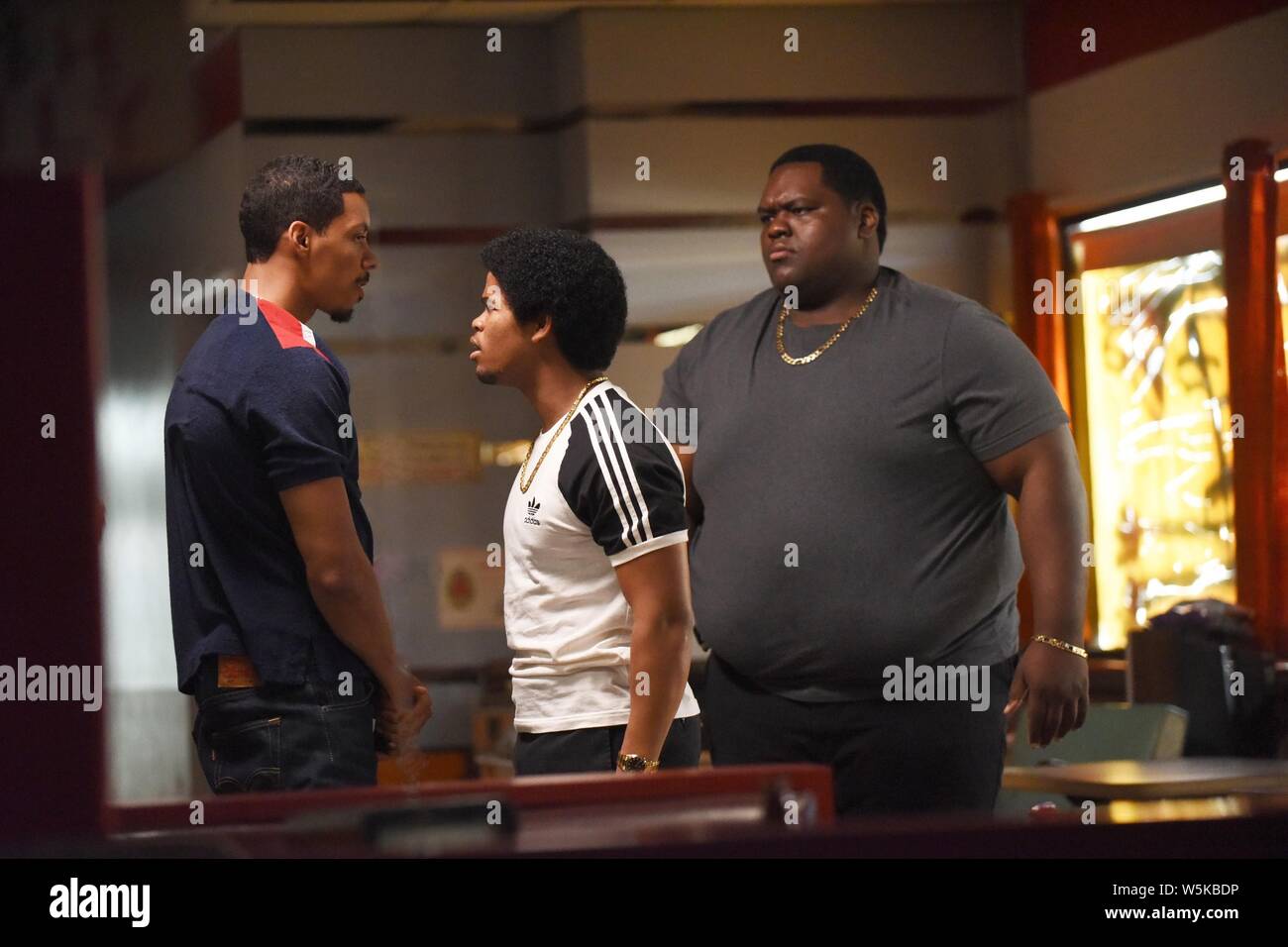 SNOWFALL, from left: Melvin Gregg, Isaiah John, Jordan R. Coleman ...