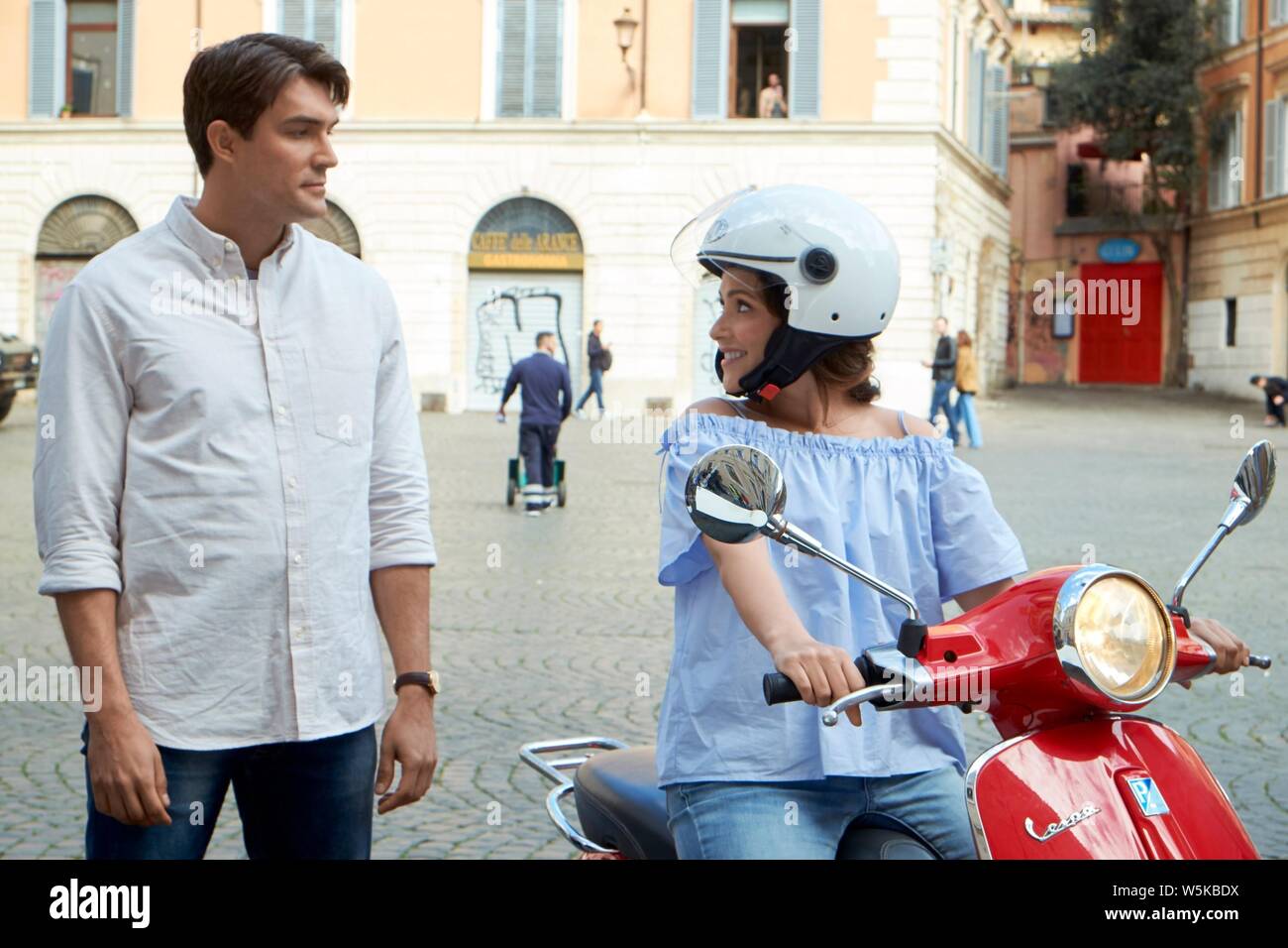 ROME IN LOVE, from left: Peter Porte, Italia Ricci, (aired July 27 ...