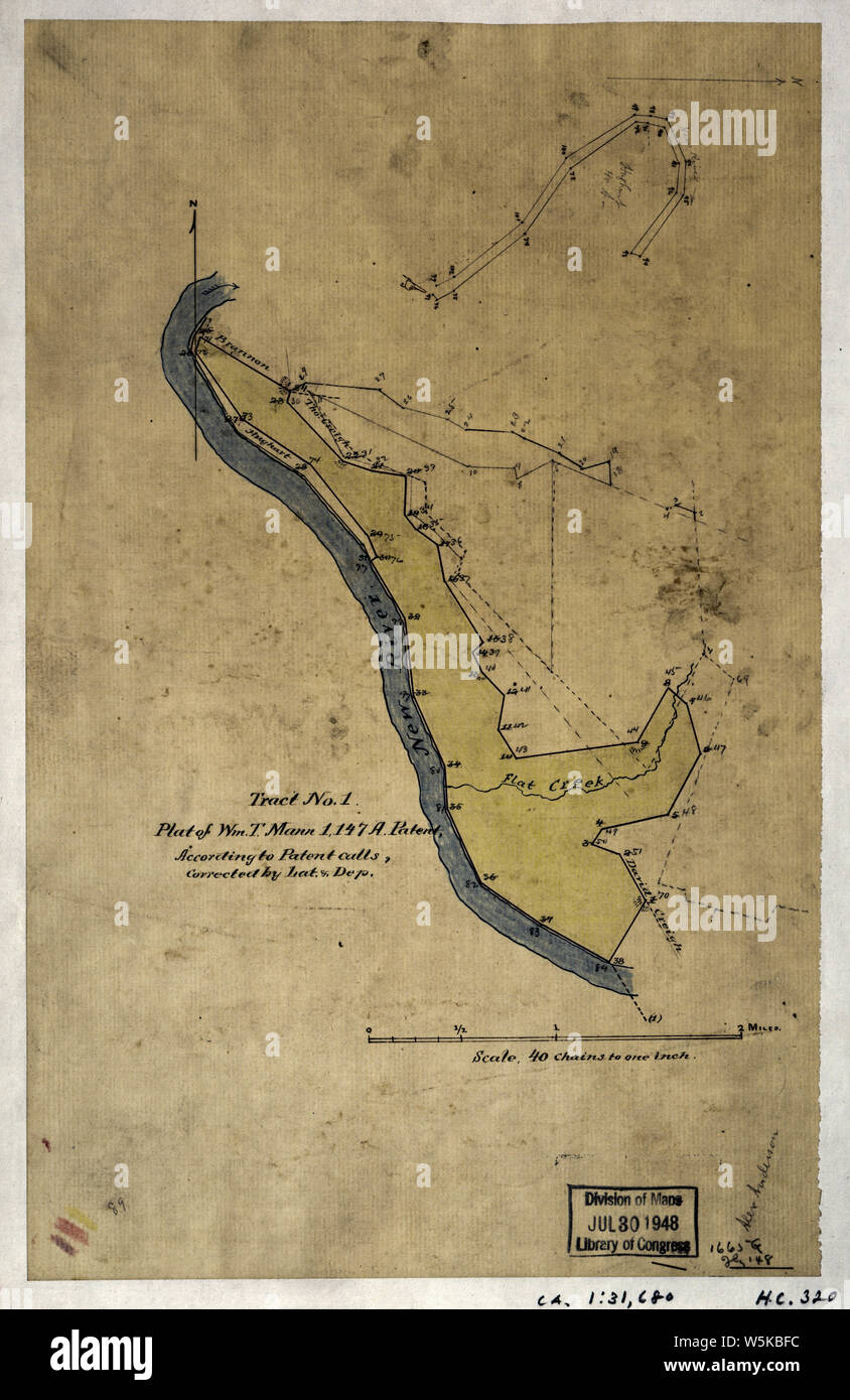 Plat maps hi-res stock photography and images - Alamy