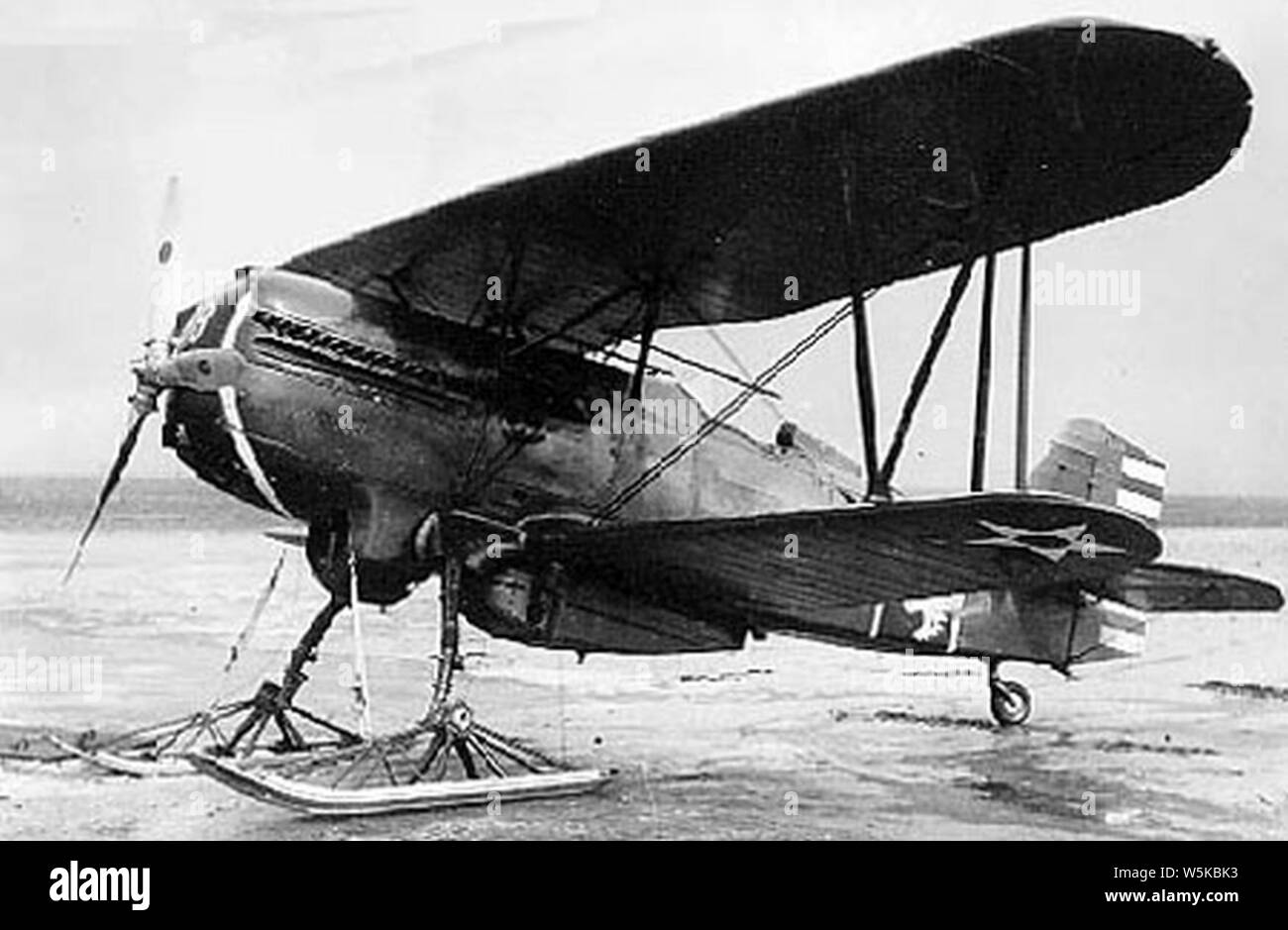 Curtiss P-6 Hawk ski modification 060831-F-1234P-021 Stock Photo - Alamy