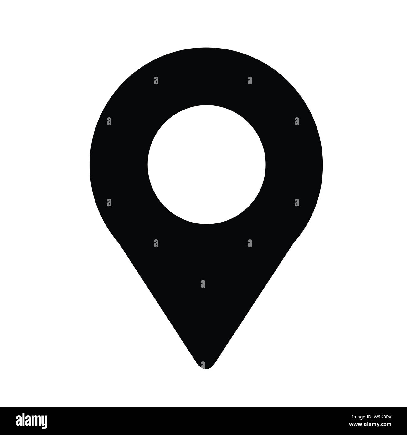 Pin location icon Stock Vector Image & Art - Alamy
