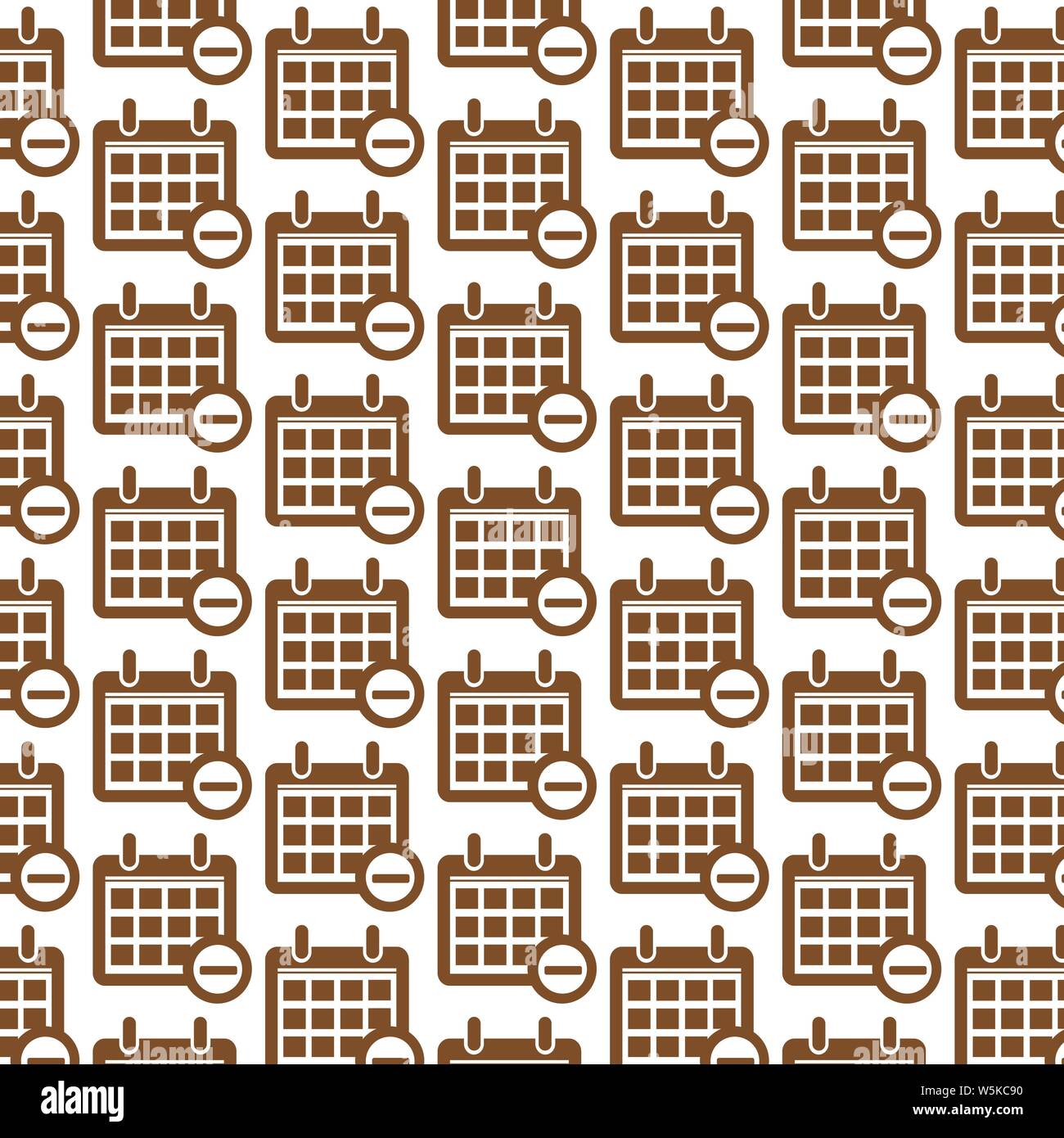 Pattern background Calendar Icon Stock Vector Image & Art - Alamy