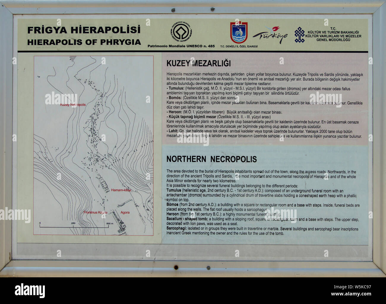 Hierapolis map hi-res stock photography and images - Alamy