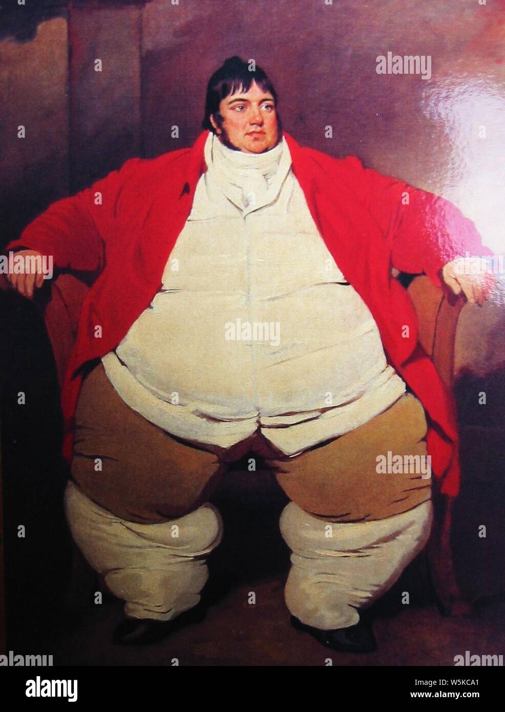 Daniel Lambert Benjamin Marshall Stock Photo - Alamy