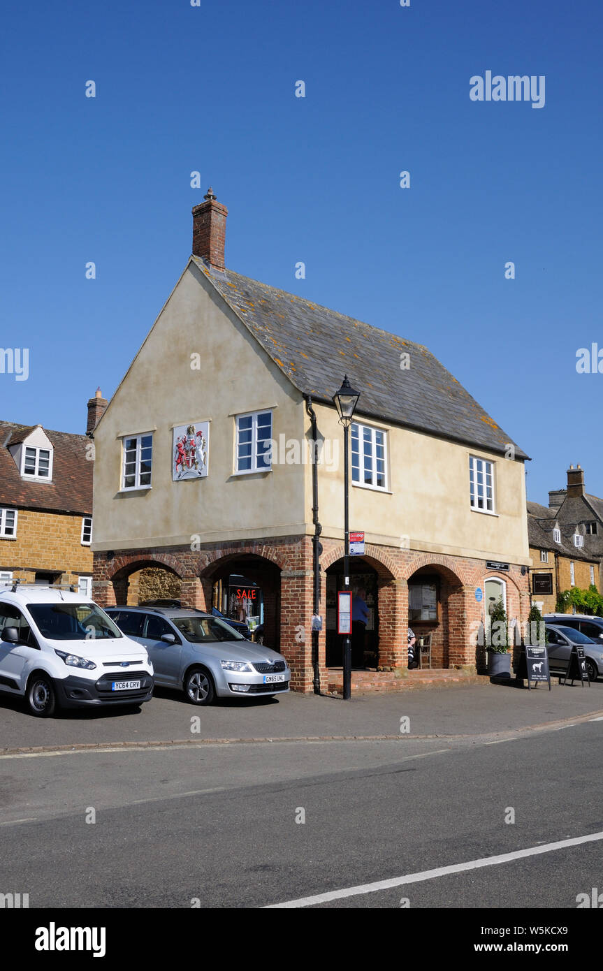 Town Hall, Deddington, Oxfordshire. This building was built in1806 to ...