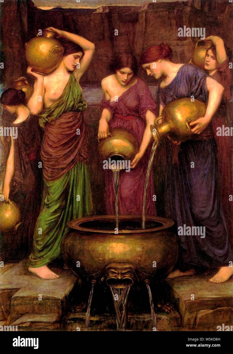 Danaides Waterhouse 1903 Stock Photo - Alamy