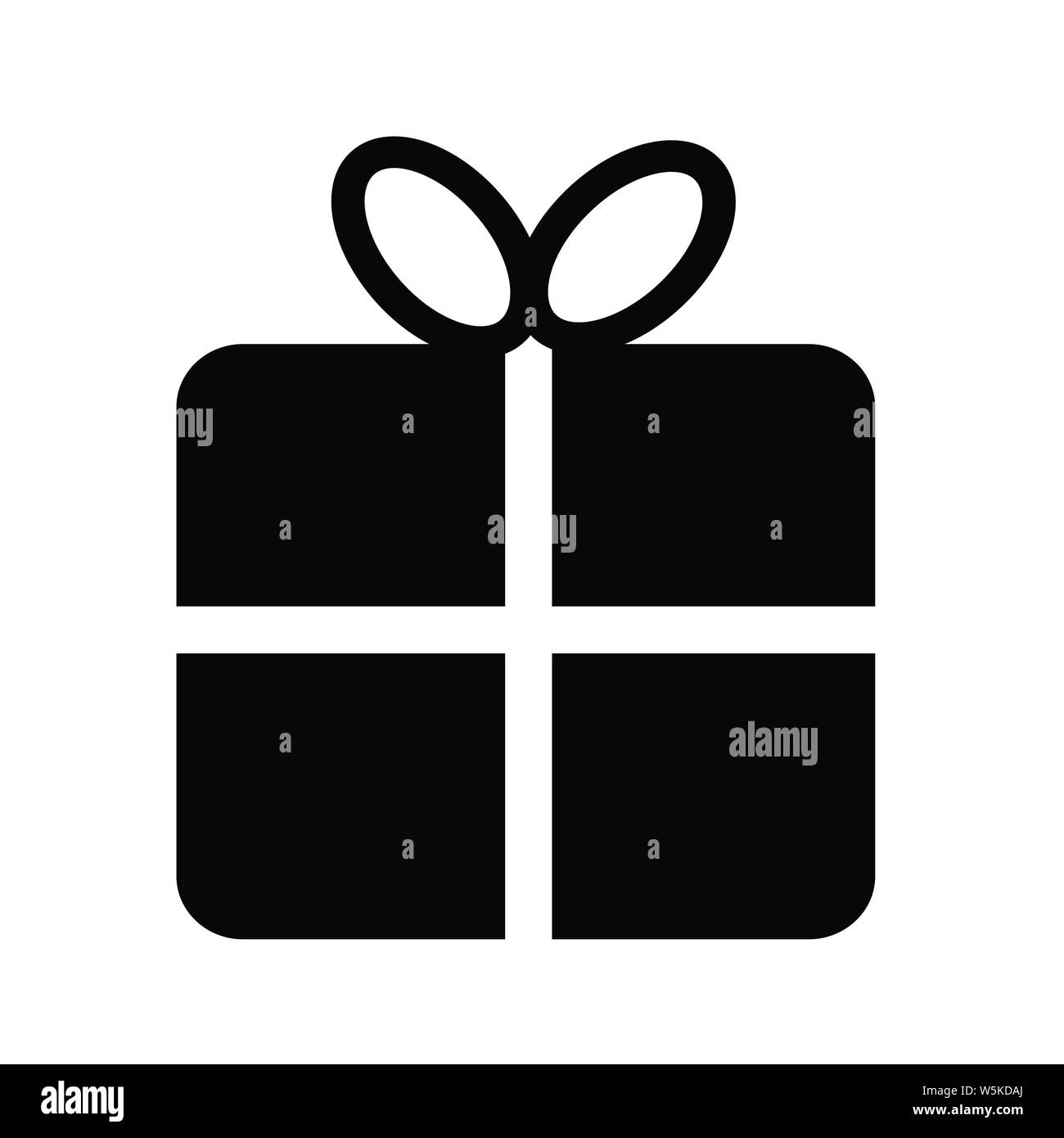 Gift box sign icon Stock Vector Image & Art - Alamy