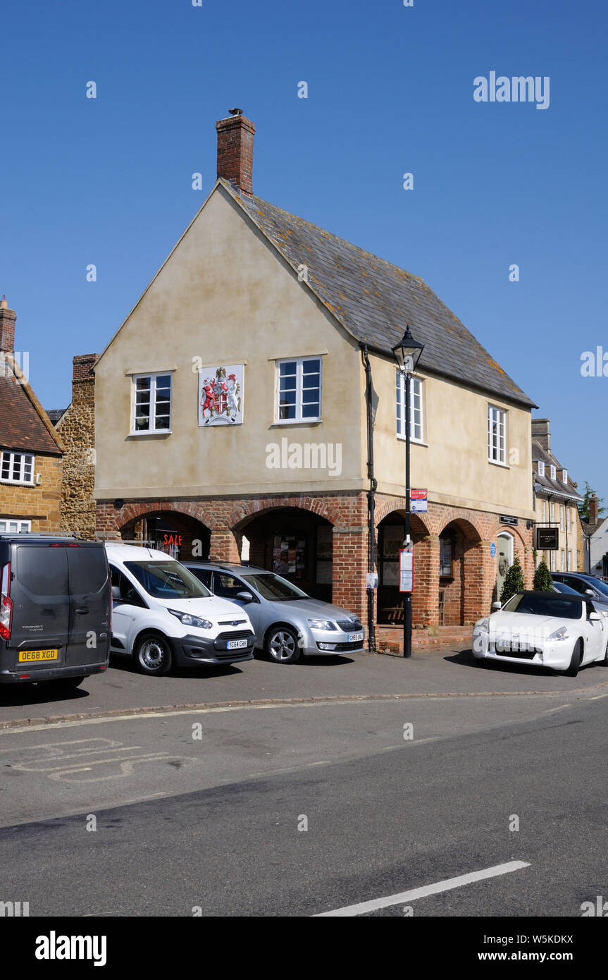 Town Hall, Deddington, Oxfordshire. This building was built in1806 to ...