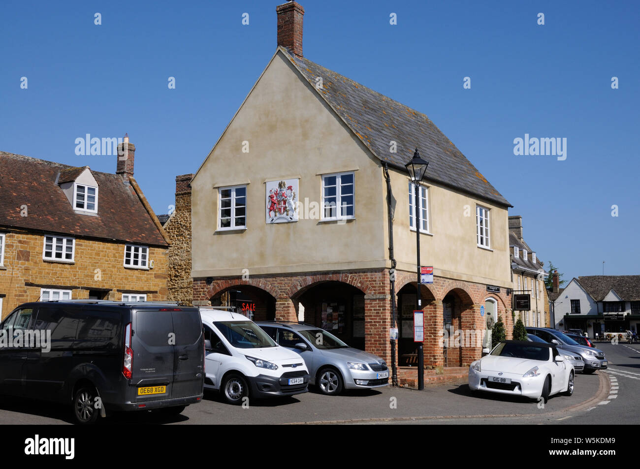 Town Hall, Deddington, Oxfordshire. This building was built in1806 to ...