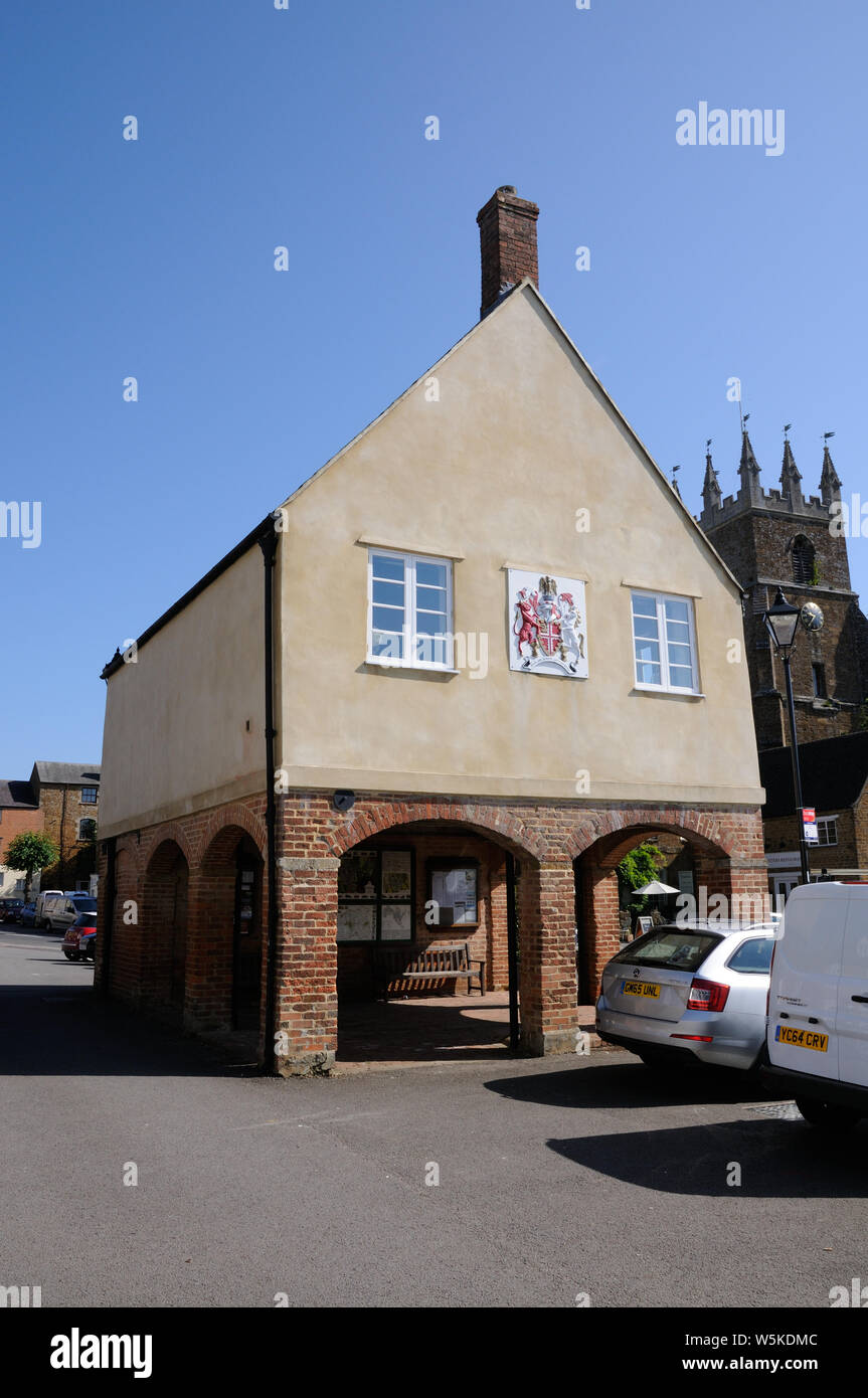 Town Hall, Deddington, Oxfordshire. This building was built in1806 to ...
