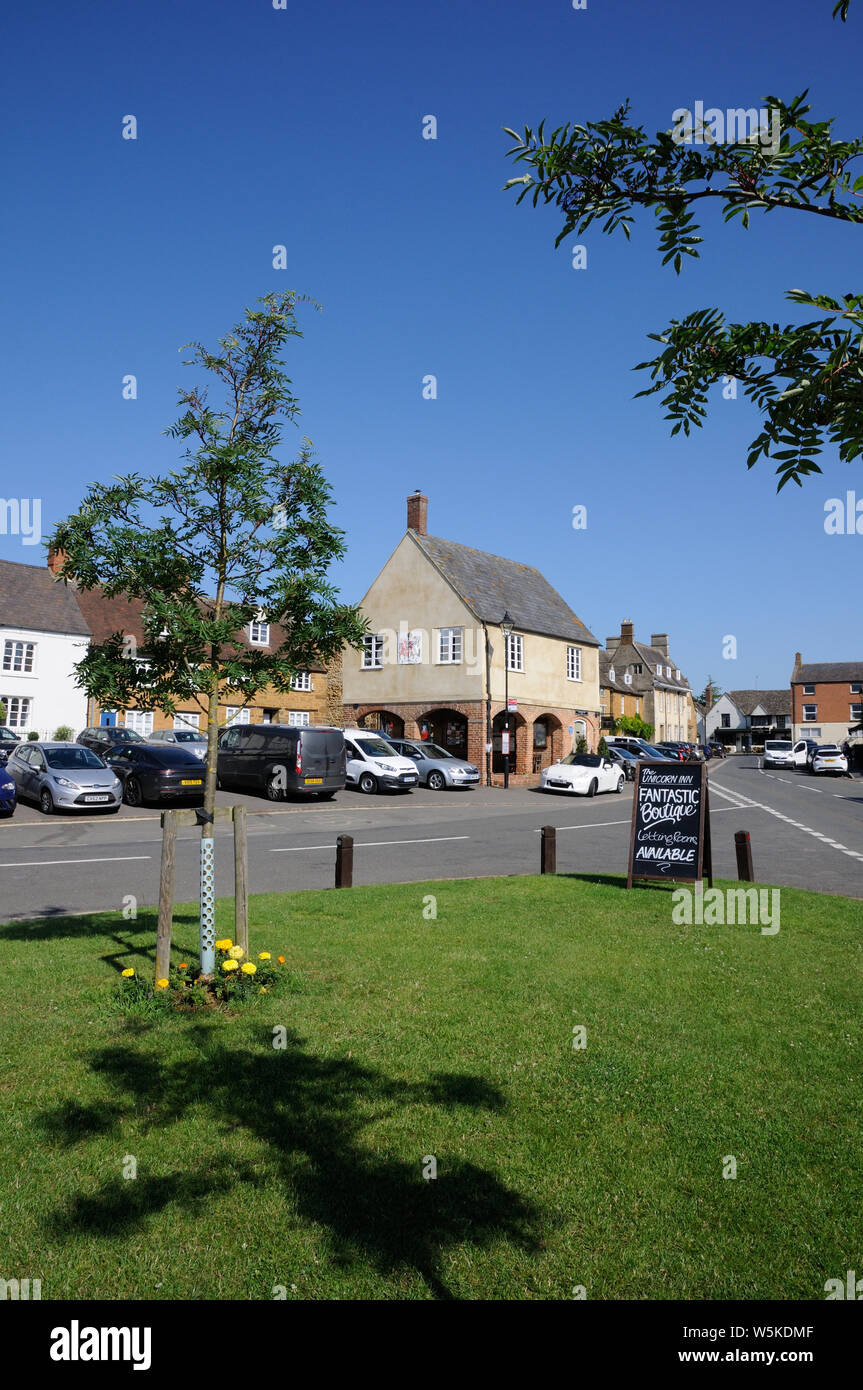 Town Hall, Deddington, Oxfordshire. This building was built in1806 to ...