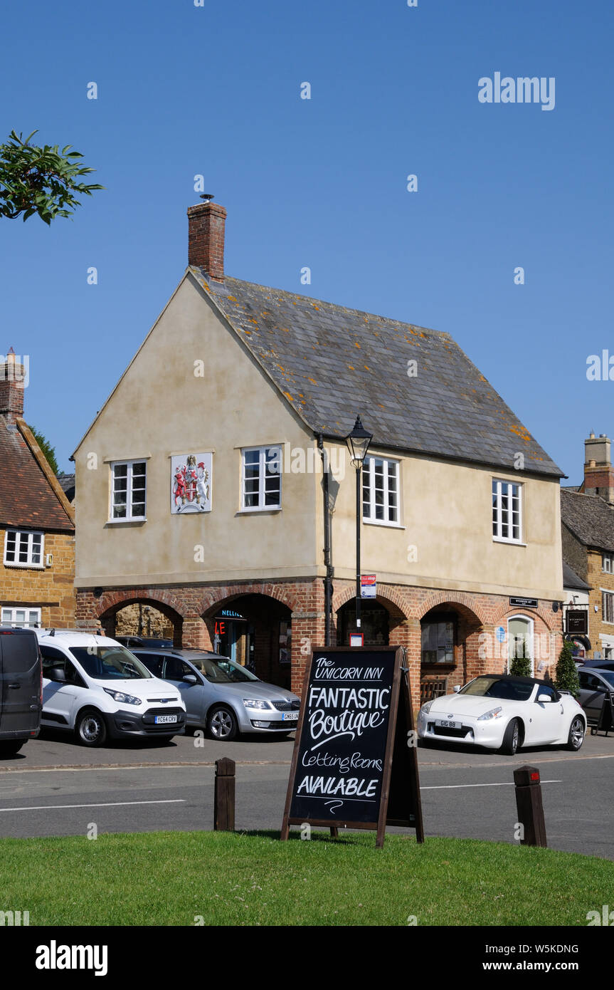 Town Hall, Deddington, Oxfordshire. This building was built in1806 to ...