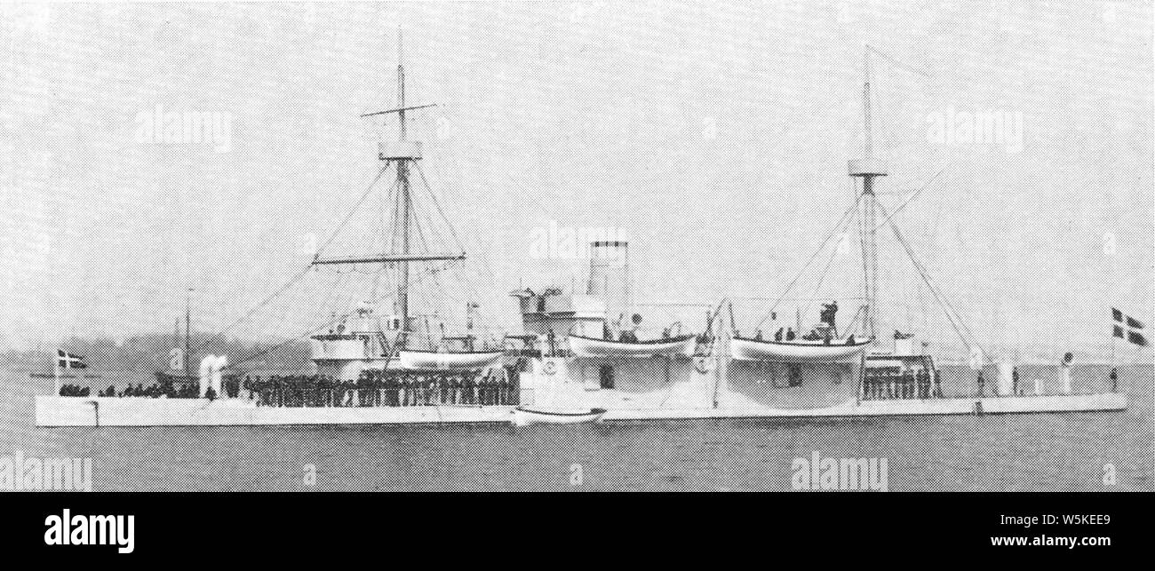 Danish Ironclad Odin (1872 Stock Photo - Alamy