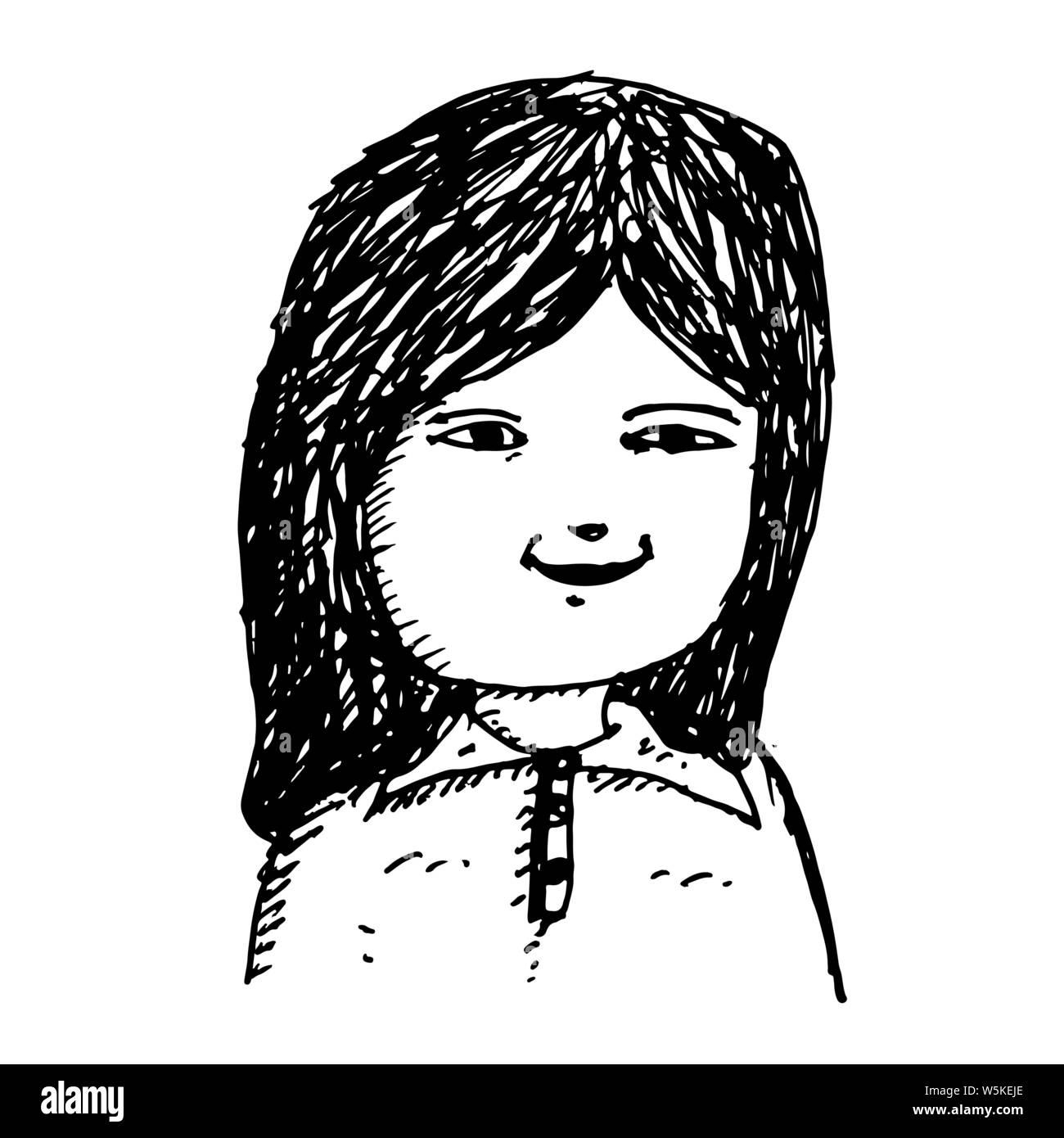 People face hand draw Stock Vector Image & Art - Alamy