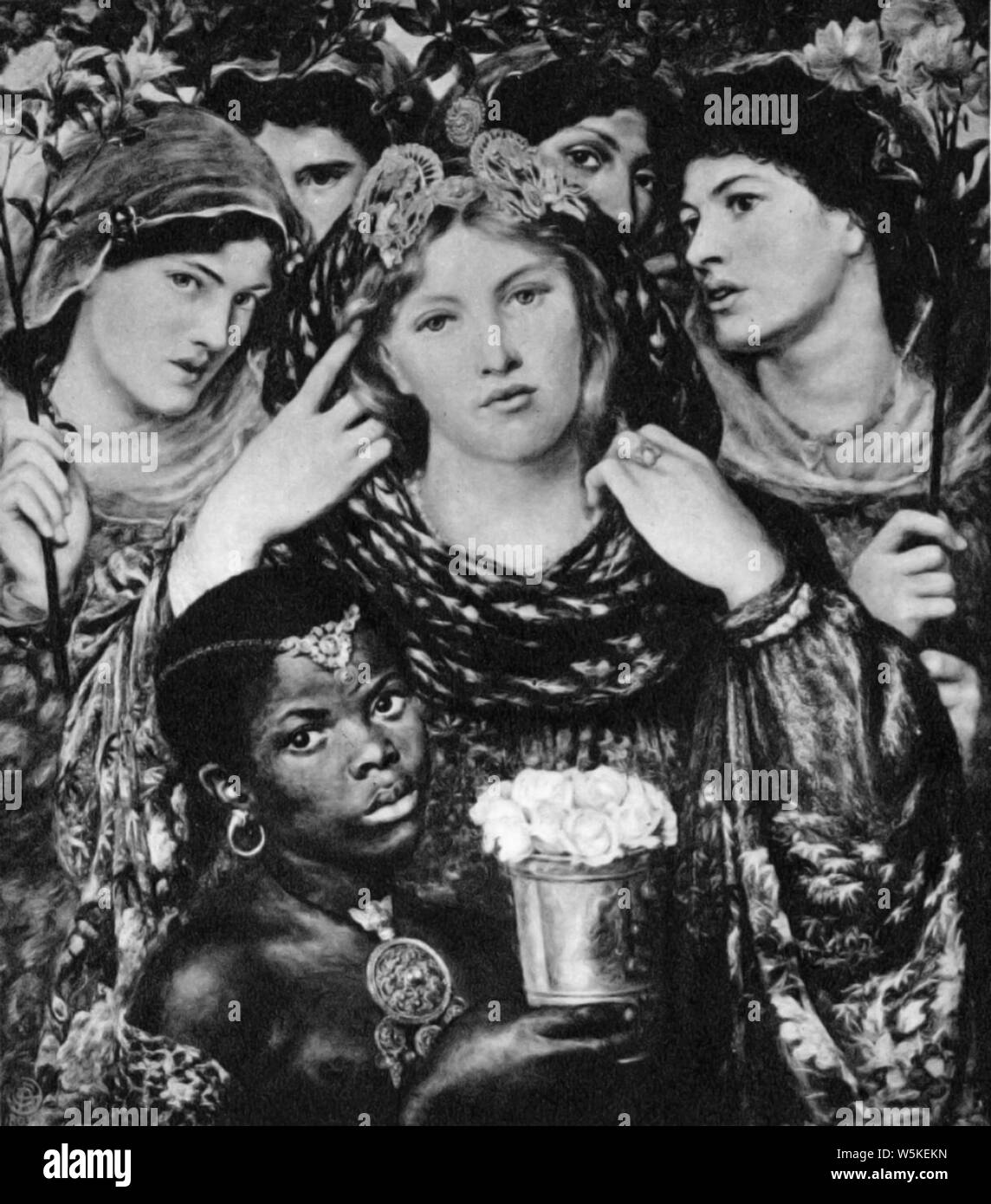 The Beloved D-G-Rossetti-1866 Stock Photo - Alamy