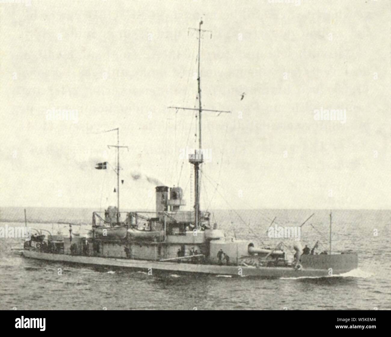 Danish Warship Skjold (1896 Stock Photo - Alamy