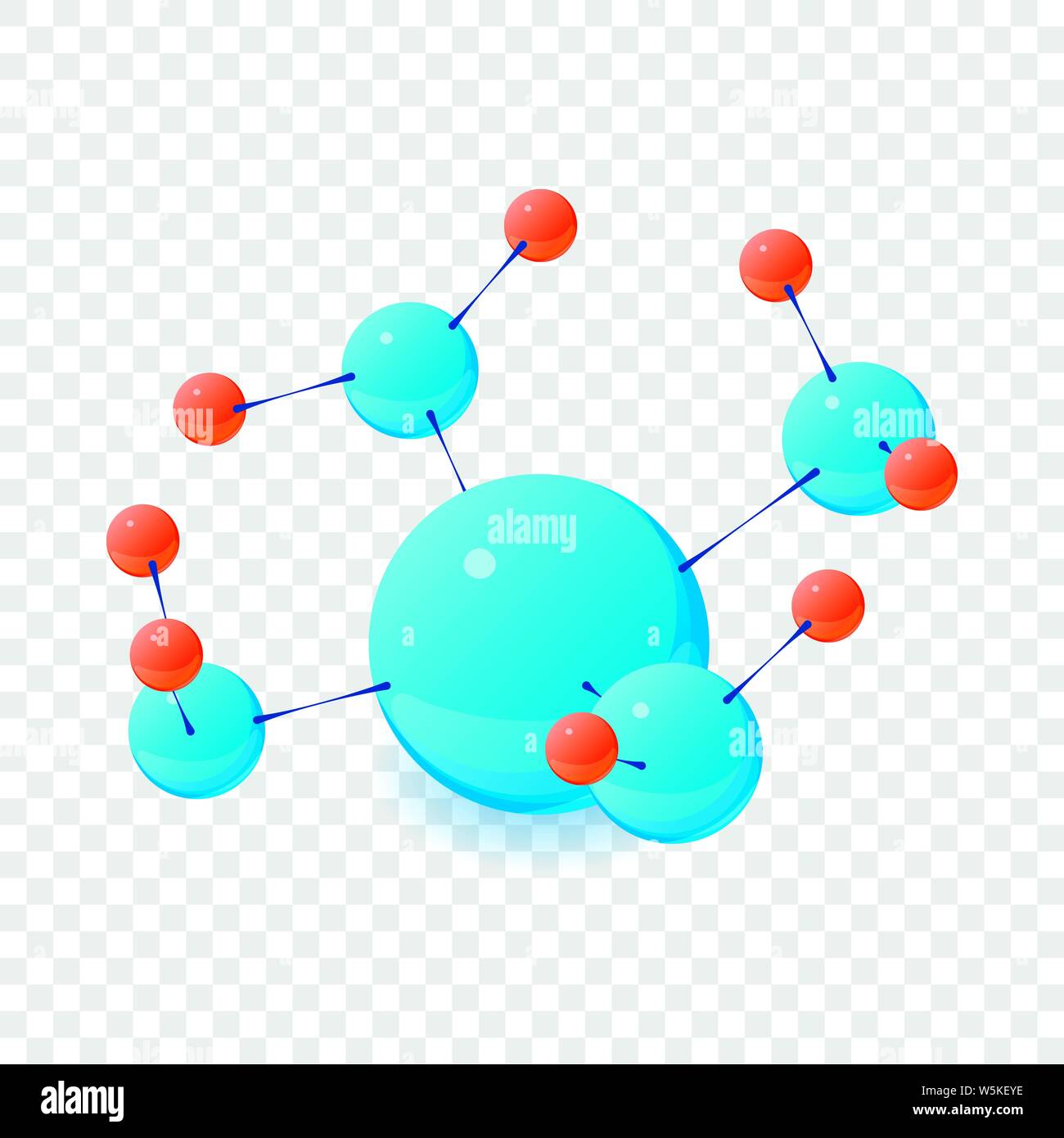 Complex chemical reaction Stock Vector Images - Alamy