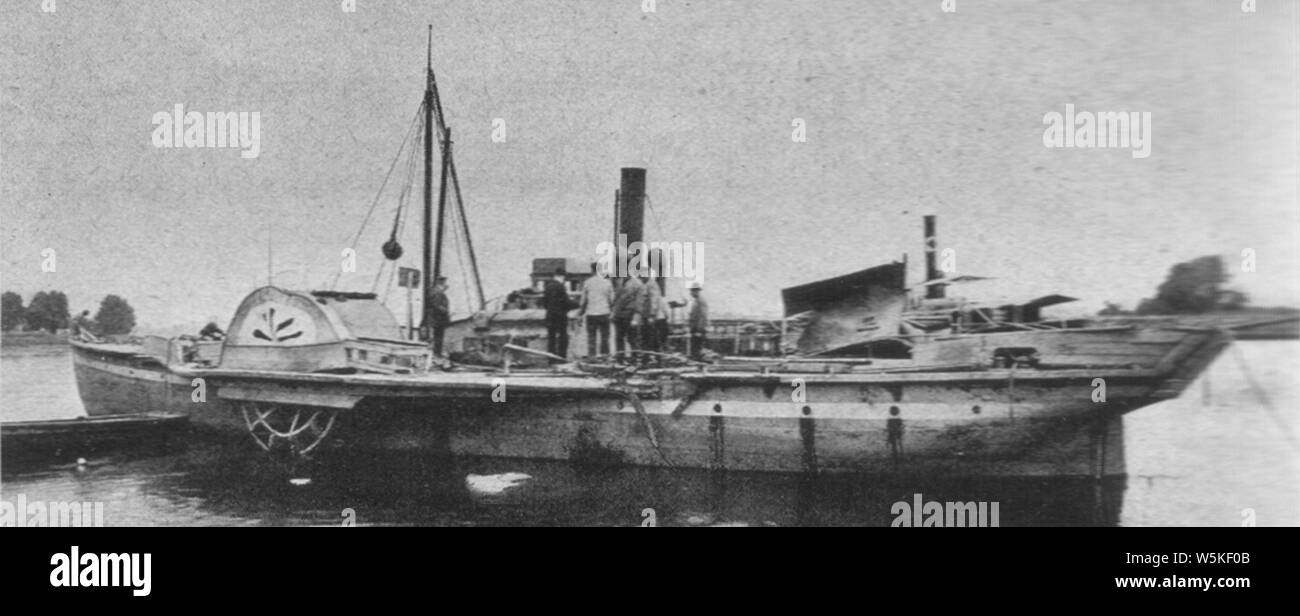 Vintage dampfer Black and White Stock Photos & Images - Alamy