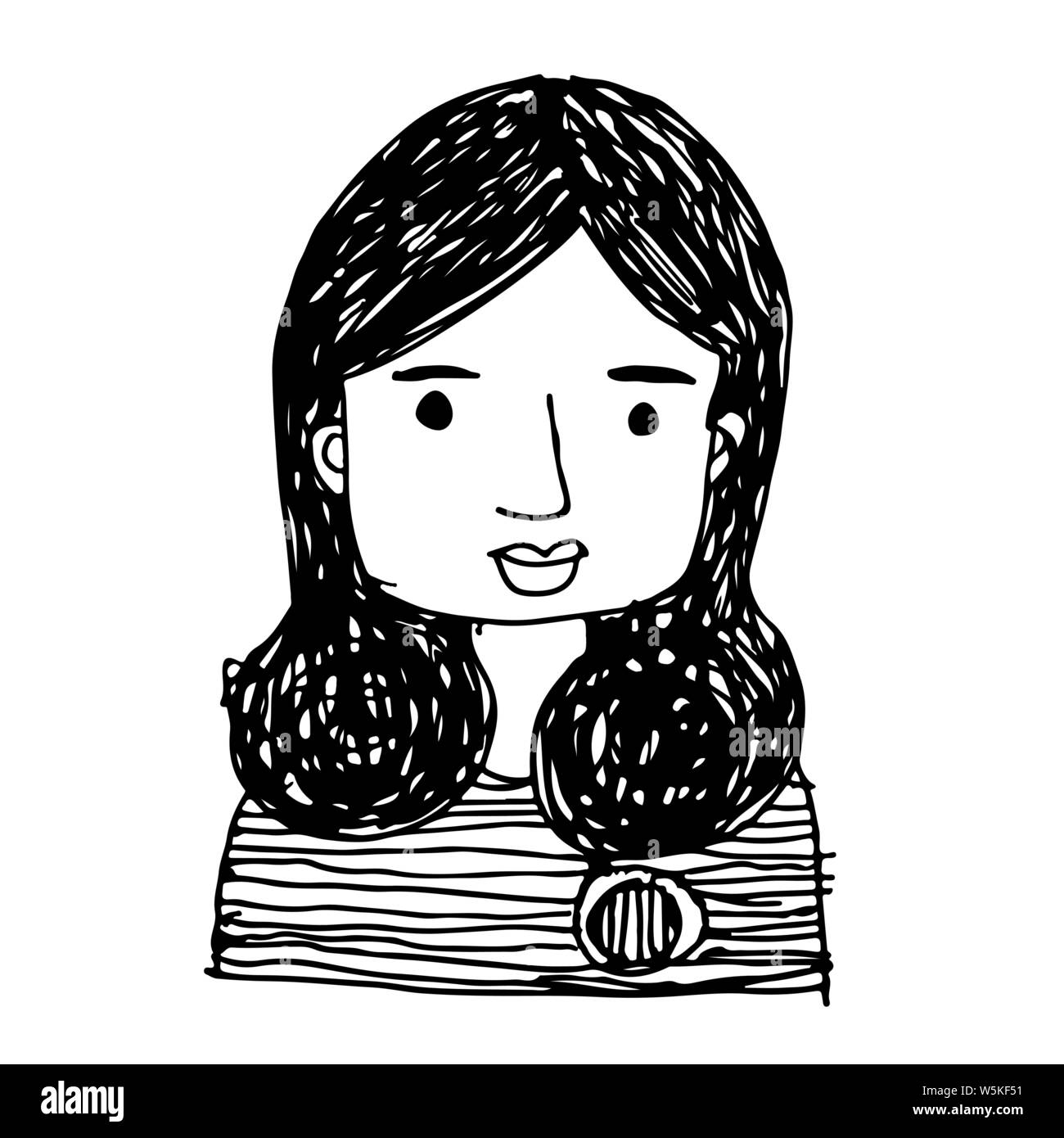 People face hand draw Stock Vector Image & Art - Alamy