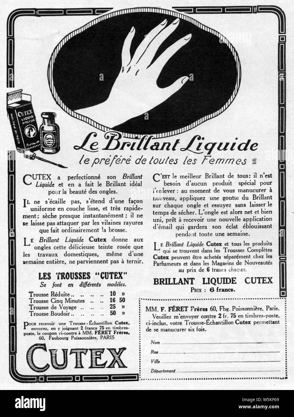 Cutex hi-res stock photography and images - Alamy