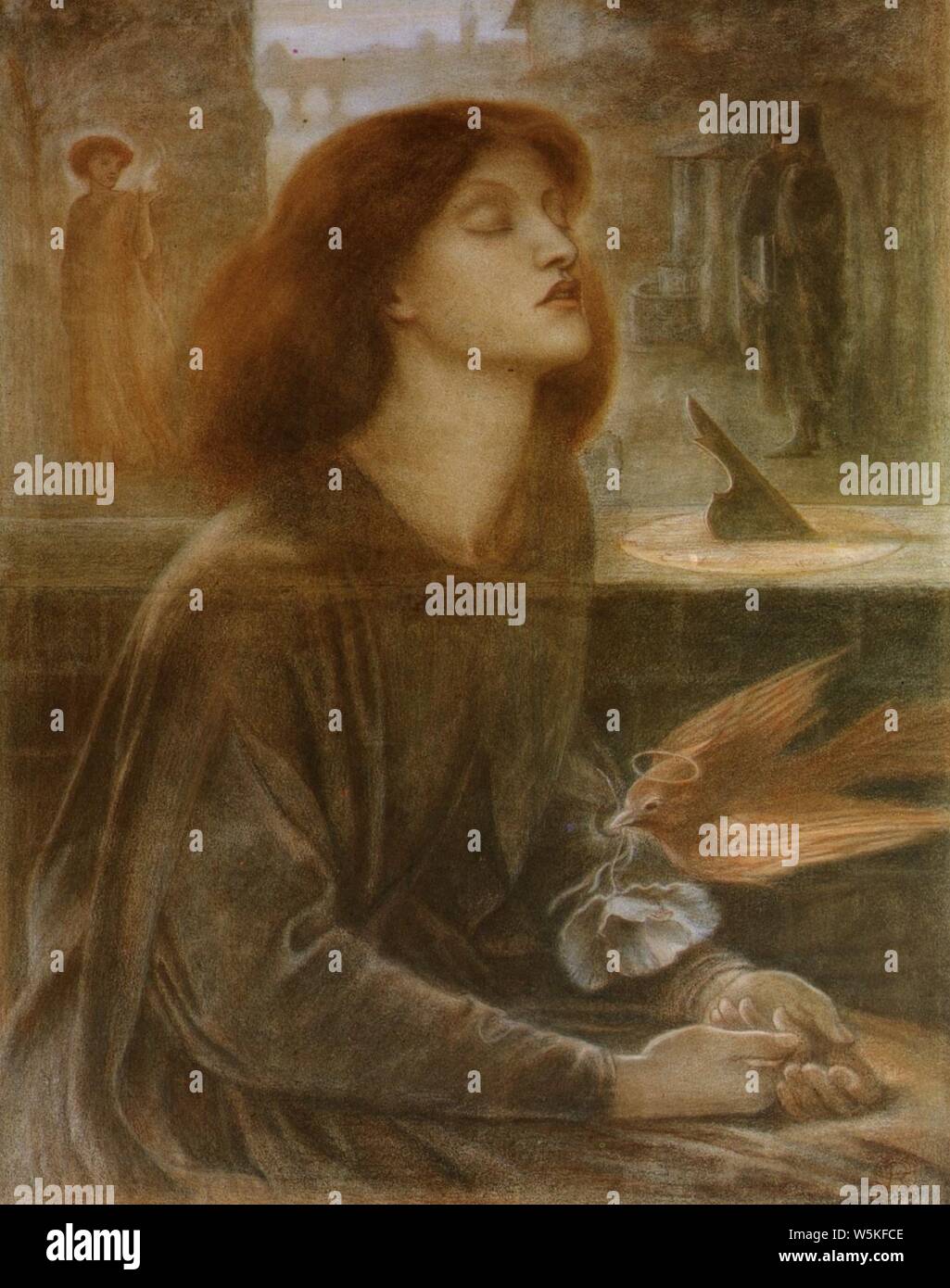 Dante gabriel rossetti, beata beatrix hi-res stock photography and ...