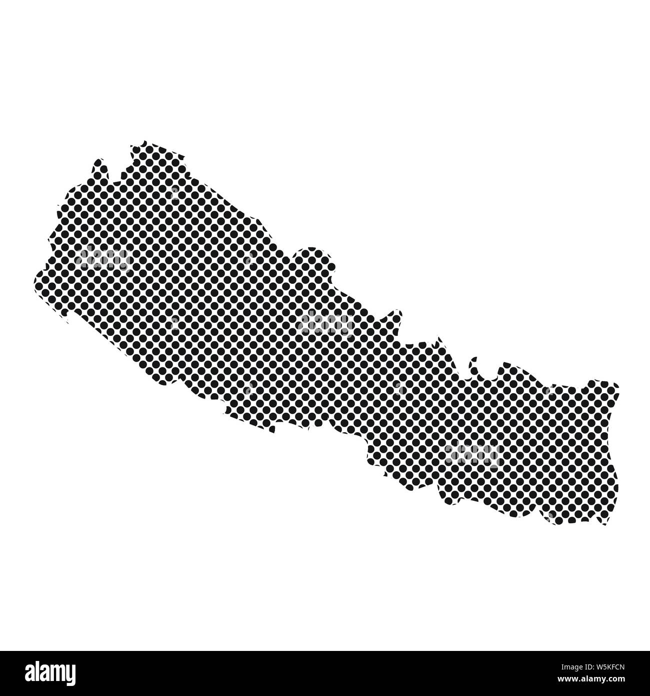 Himalaya map Stock Vector Images - Alamy