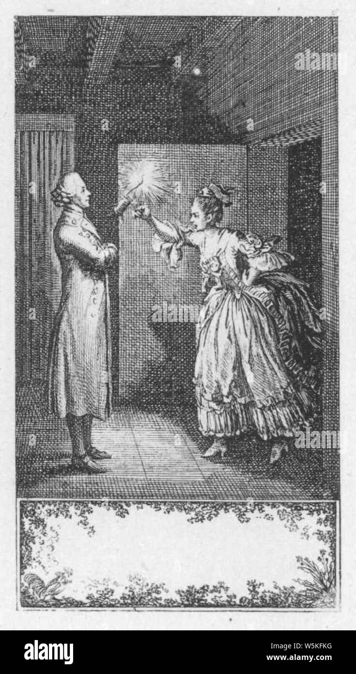 Daniel Chodowiecki Prediger 06 Stock Photo - Alamy