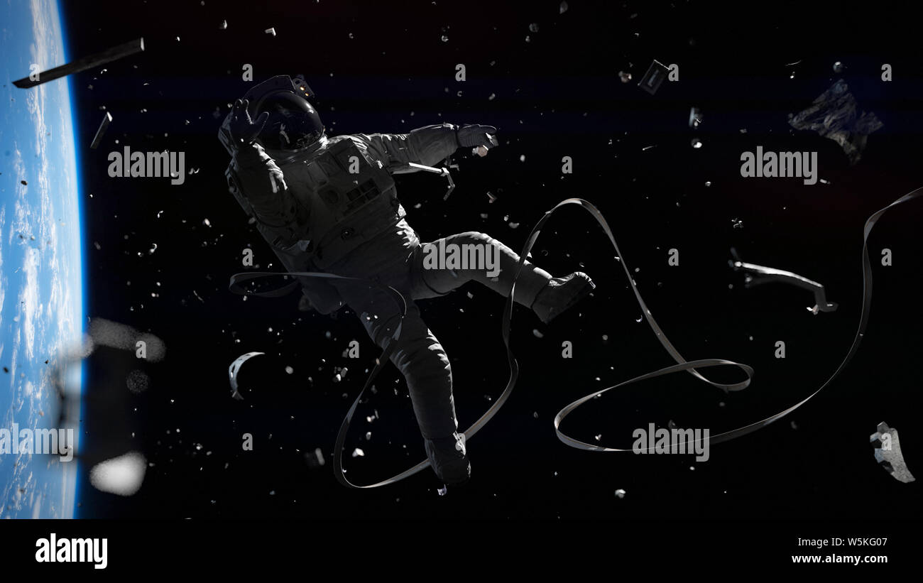 Space debris earth hi-res stock photography and images - Alamy