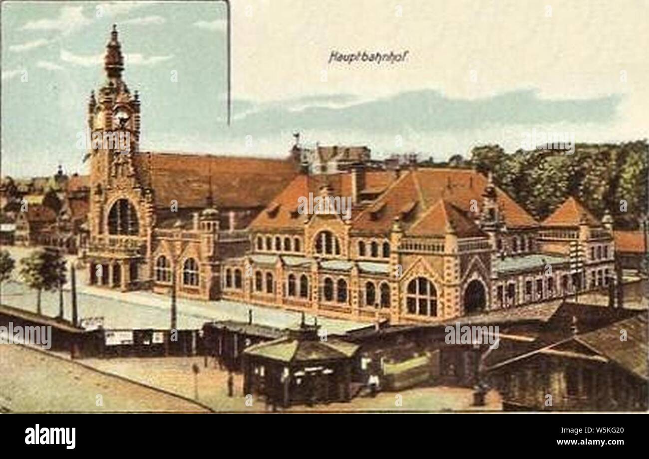 Danzig hauptbahnhof hi-res stock photography and images - Alamy