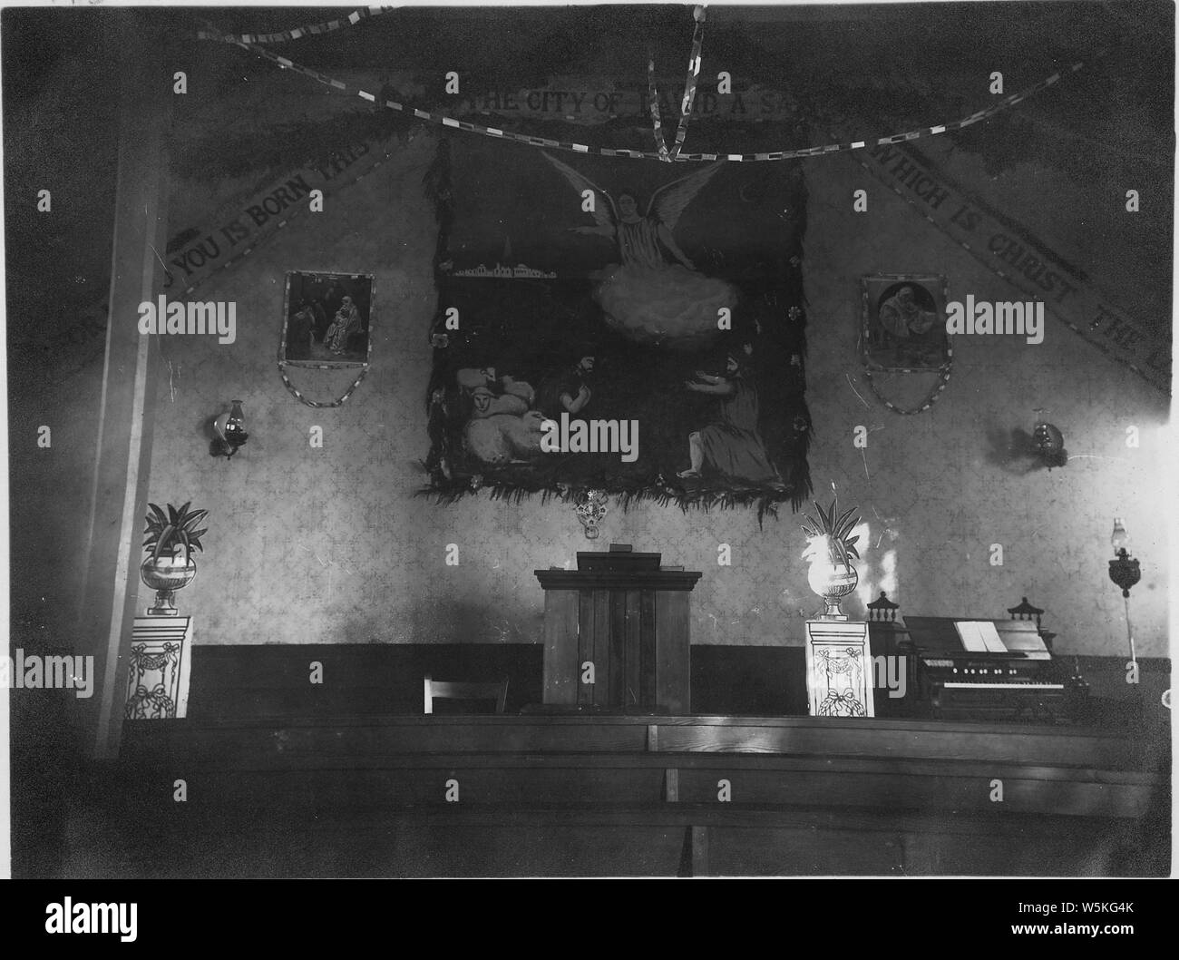 Christmas painting by Henry Haldane, photographer in Metlakahtla ...