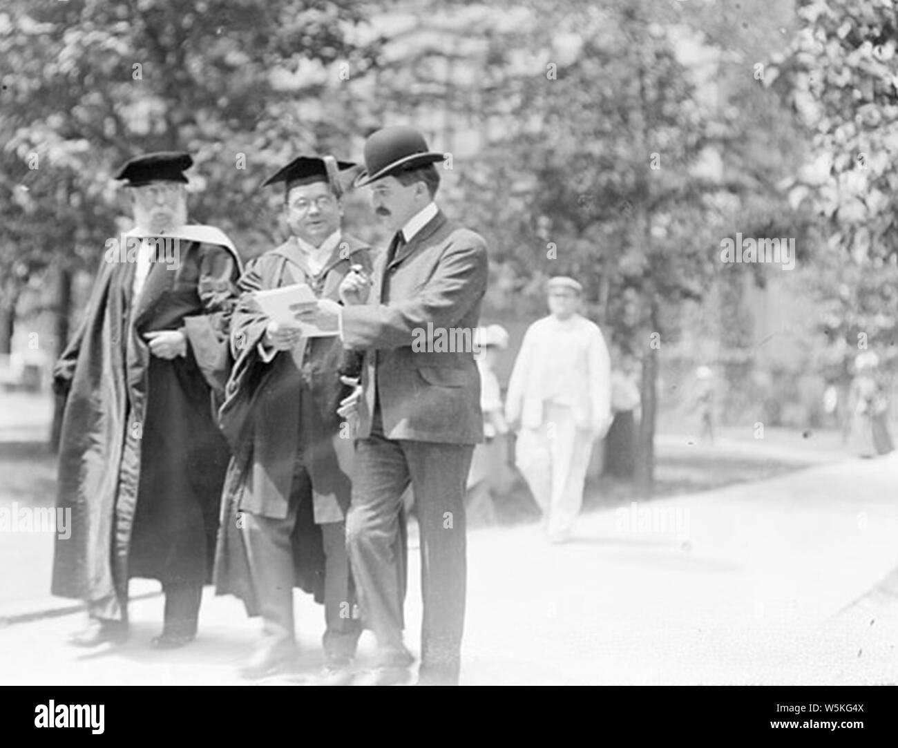 Daniel Coit Gilman William Rainey Harper Stock Photo - Alamy