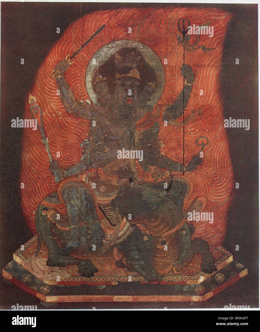 Dai Itoku Myoo Yamantaka Toji Stock Photo - Alamy