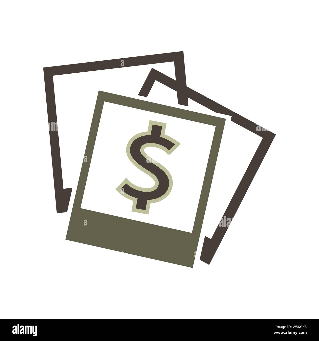 dollar money icon Stock Vector Image & Art - Alamy